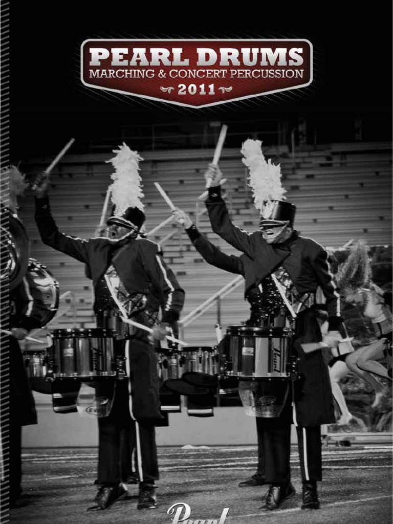 Pearl Marching Percussion 2011 | PDF | Drum Kit | Percussion Instruments
