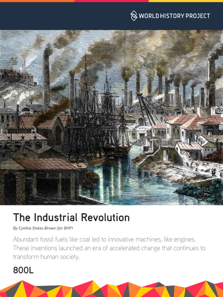 WHP 6-2-2 Read - The Industrial Revolution - 800L | PDF