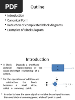 Control Systems: Block Diagram Analysis | PDF | Feedback | System