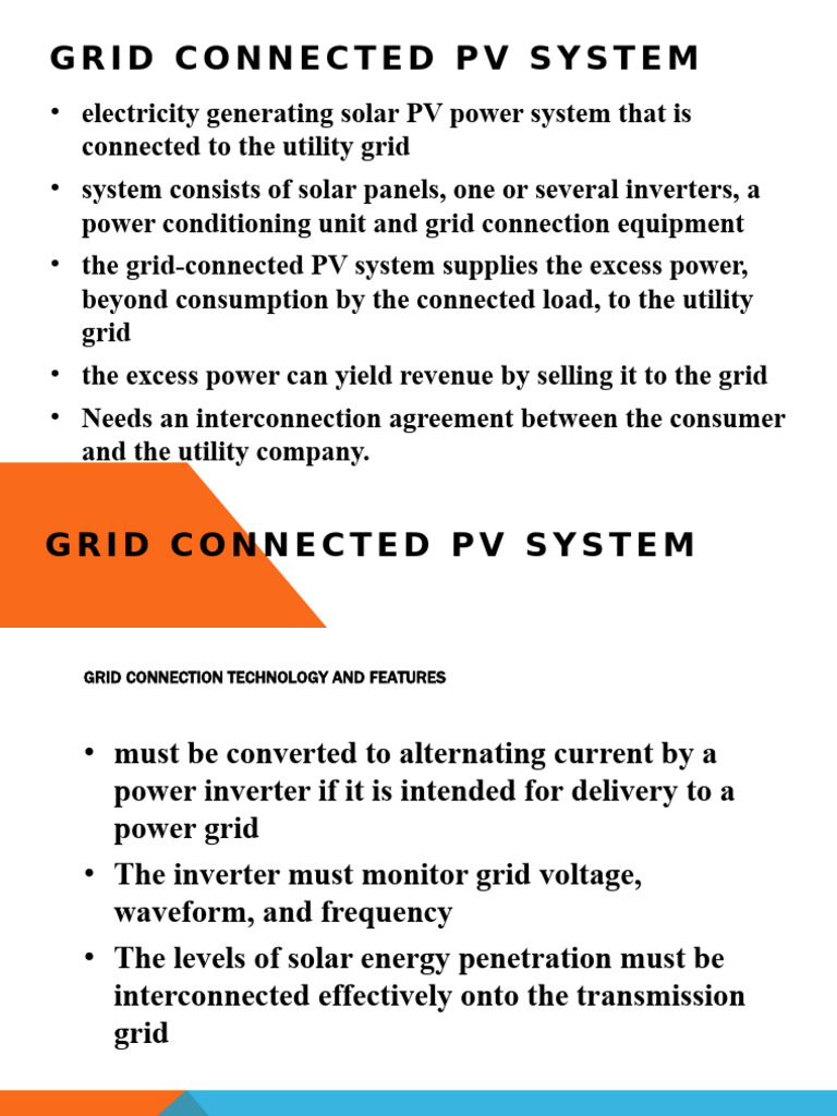 Grid Connected PV System | PDF