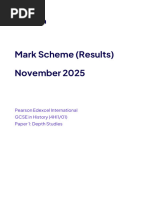 Edexcel GCE History Marking Criteria | PDF | Argument | Knowledge