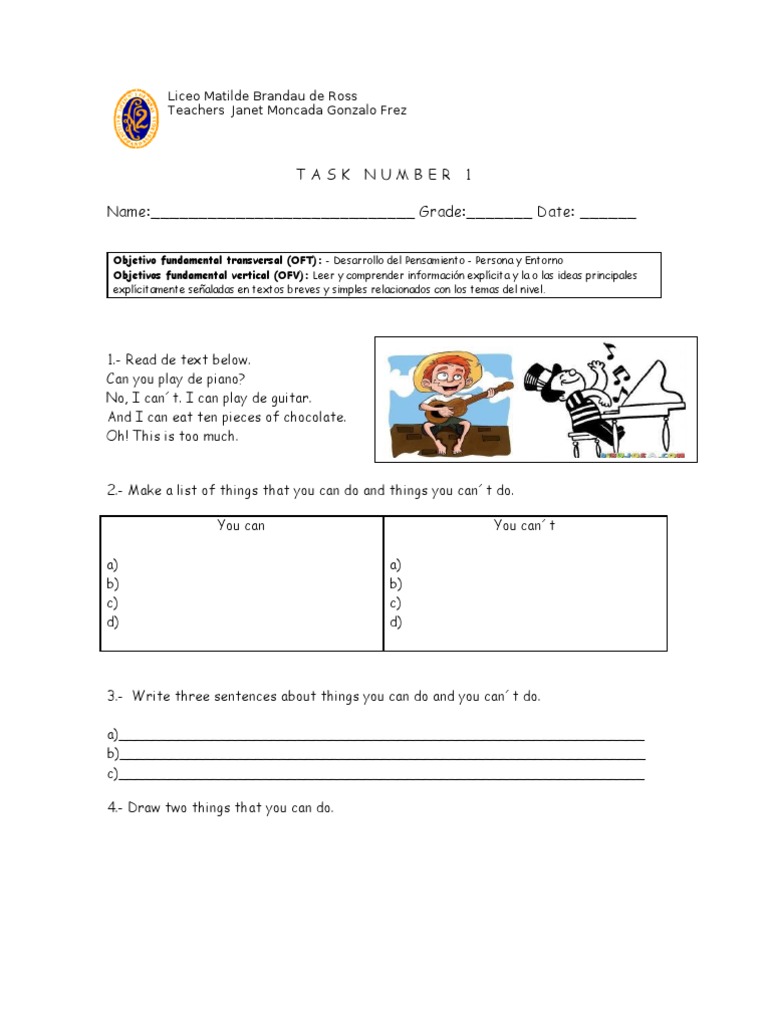 Guía Número 2 | PDF | Language Arts & Discipline