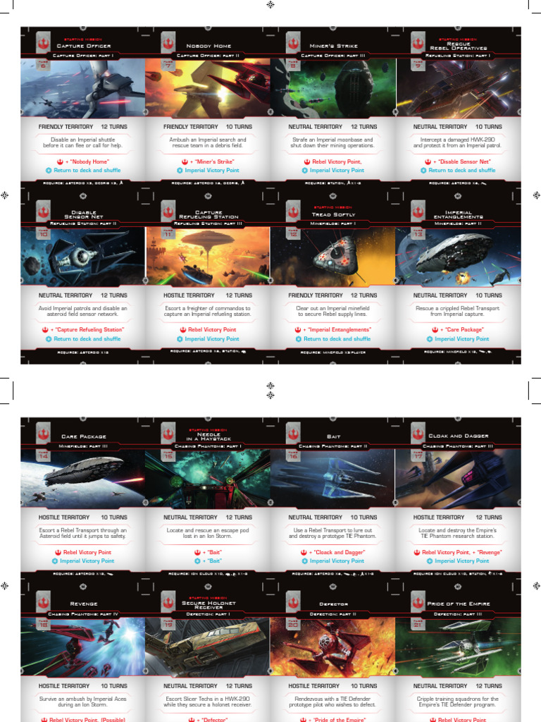 Mission & Terrain Cards | PDF | Fortification