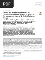 Prostate Fossa Contouring Guide | PDF | Prostate | Urinary Bladder