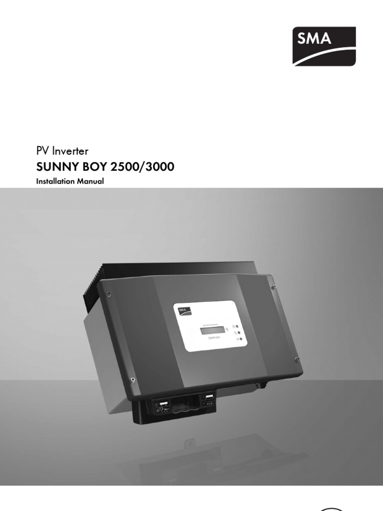 SB3000 | PDF | Electrical Connector | Power Inverter