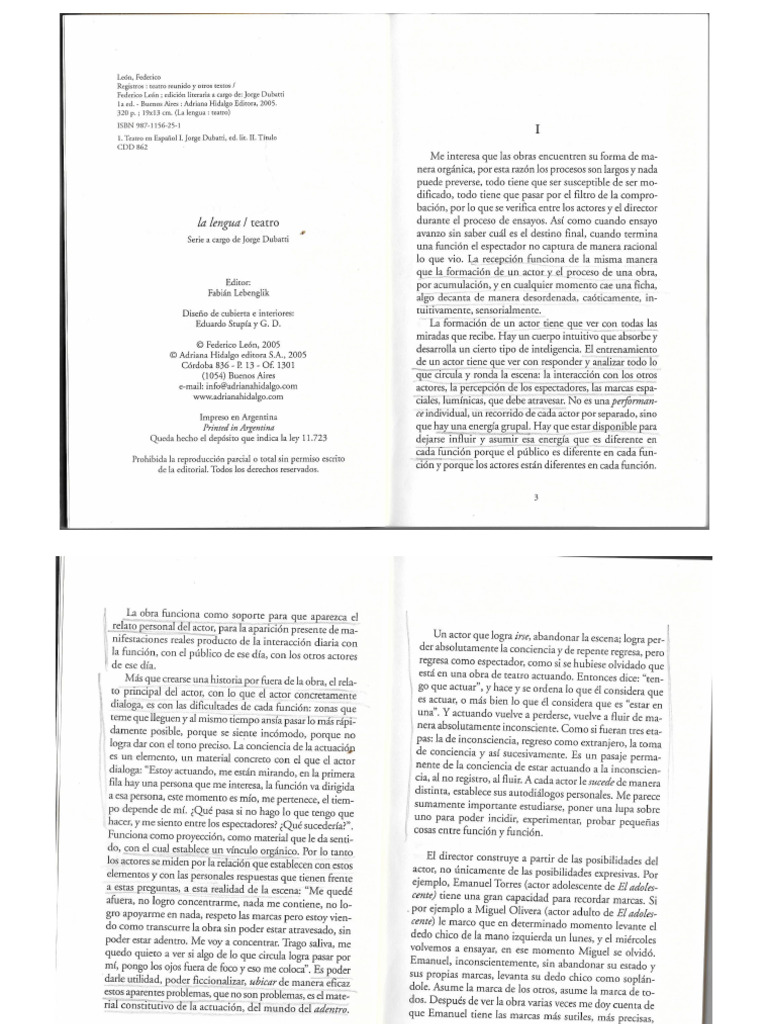 Federico León - Registros | PDF