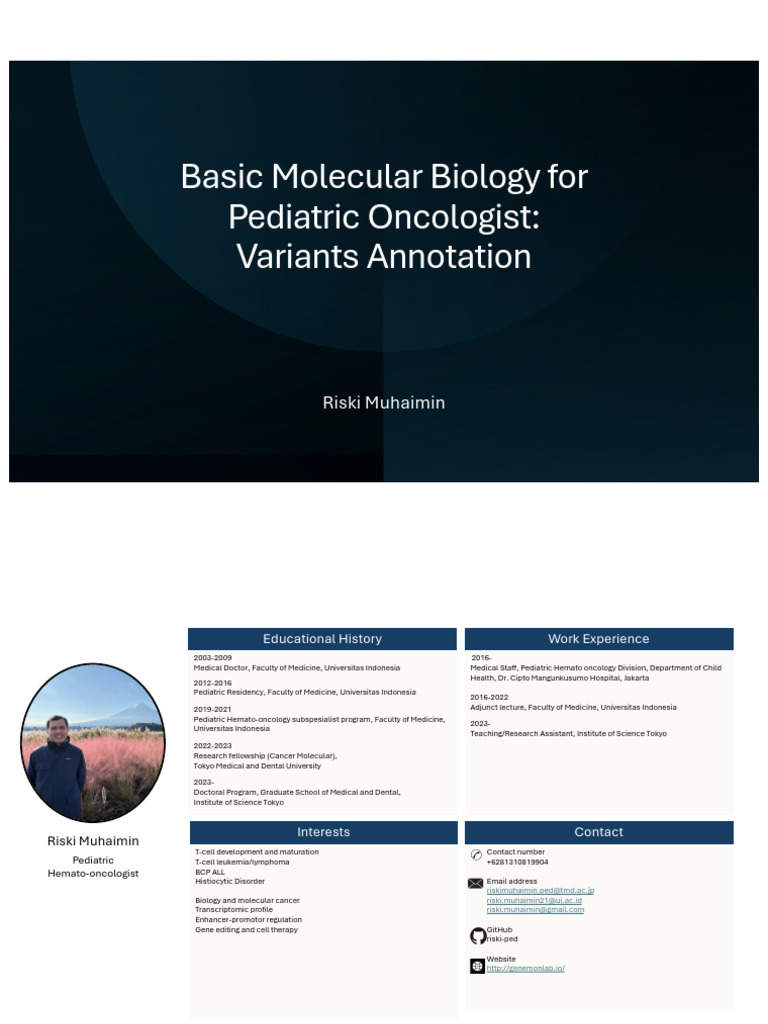 Variants and Annotation | PDF