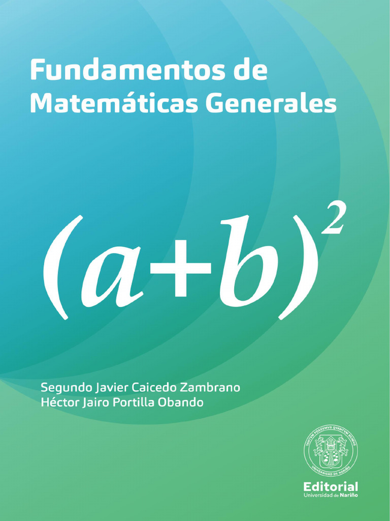 Fundam Generales Ed 20 Numerado | PDF | Proposición | Si y solo si