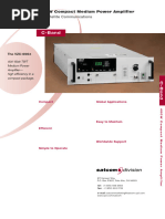 CBM-400 Datasheet 044 Web | PDF | Computer Network | Modem