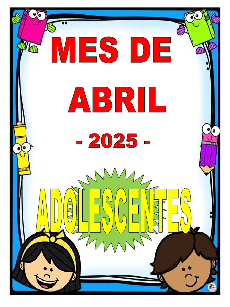 Abril Adolescentes. Escuela Biblica | PDF | Jesús | Cristo (título)