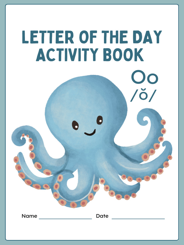 Letter Oo Alphabet Worksheets | PDF