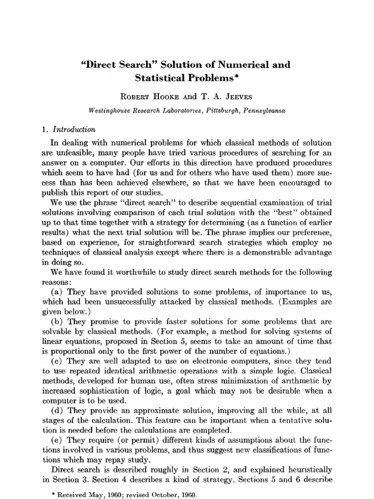 Algoritmo Hooke Jeeves | PDF | Matrix (Mathematics) | Subroutine