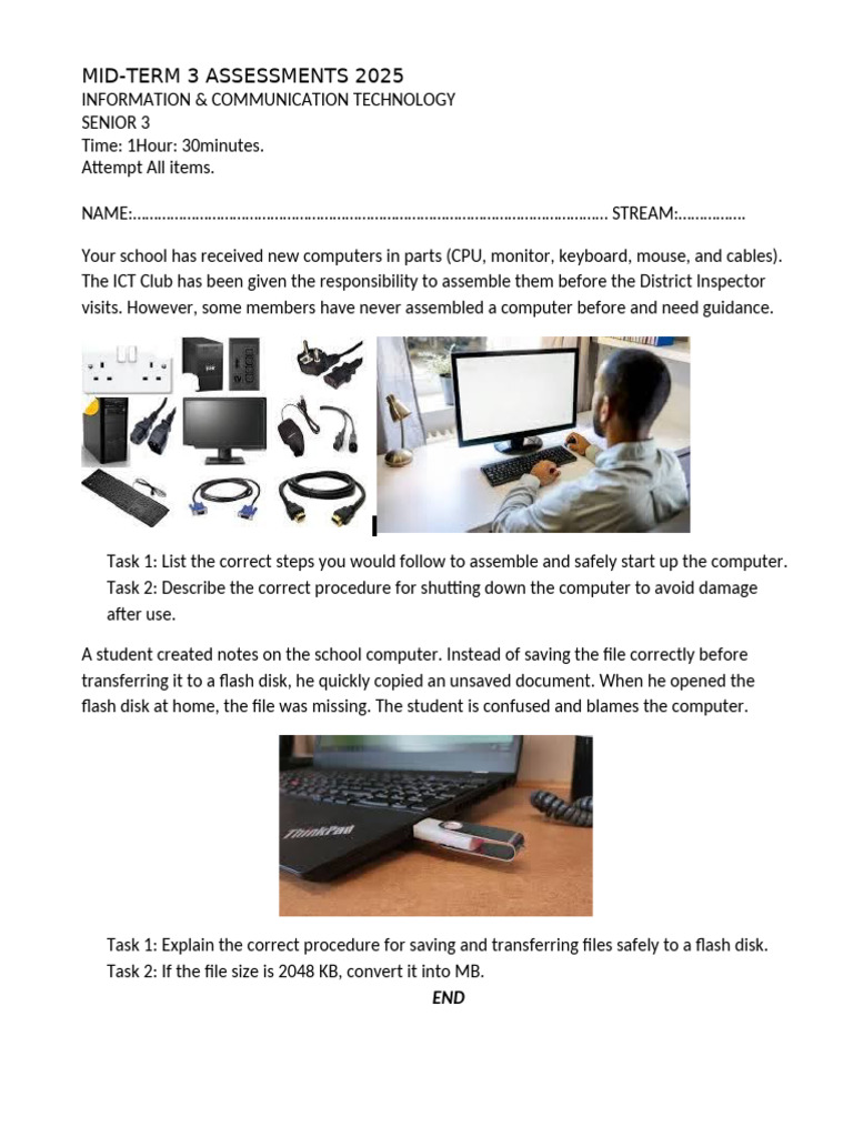Ict Senior 3 Mot3 | PDF