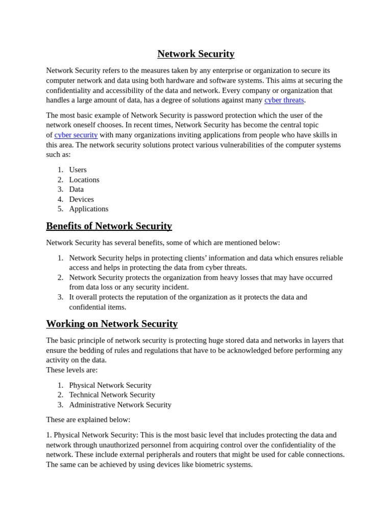 Network Security | PDF