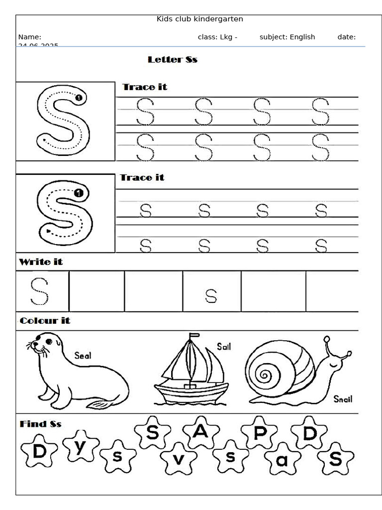 Phonics Set 1 | PDF