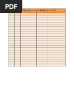 UQC Code List for GST Quantity Measures | PDF | International System Of ...
