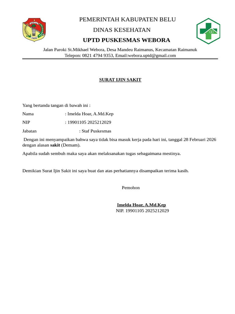 Surat Ijin | PDF