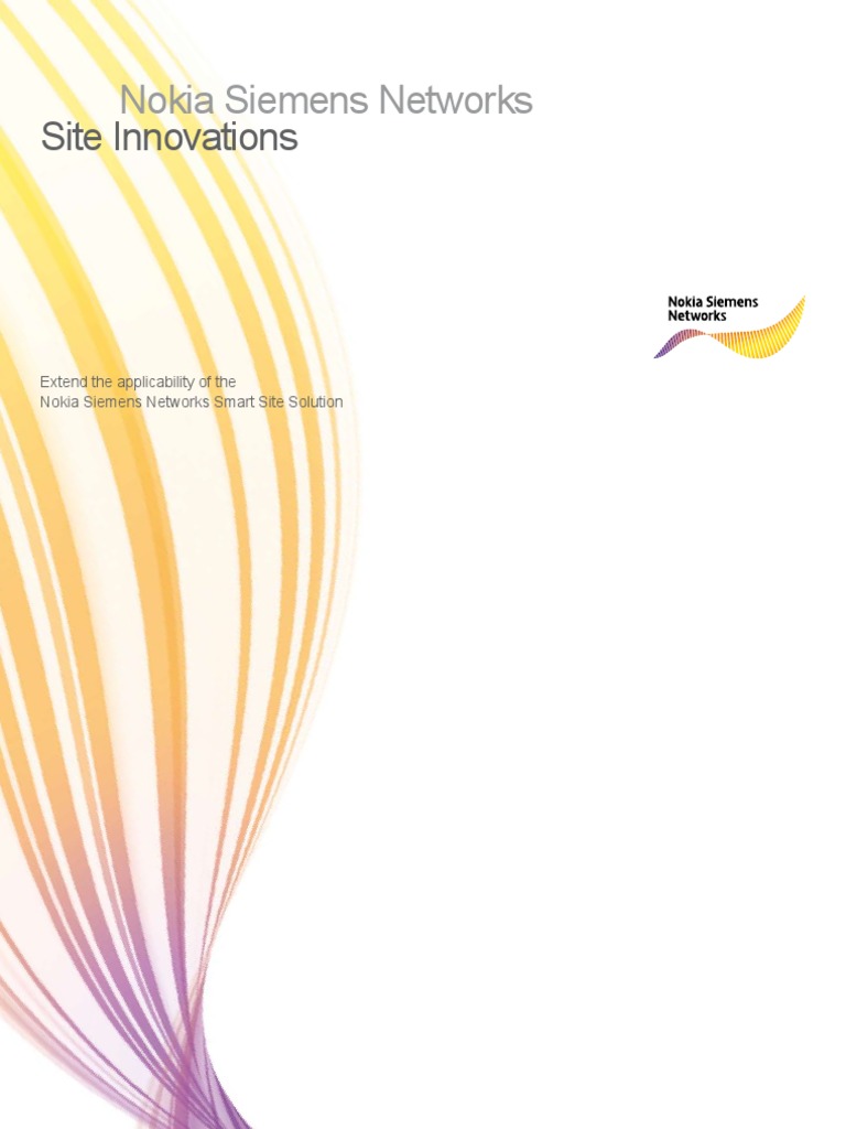 Site Innovations Brochure | PDF | Wind Power | Innovation