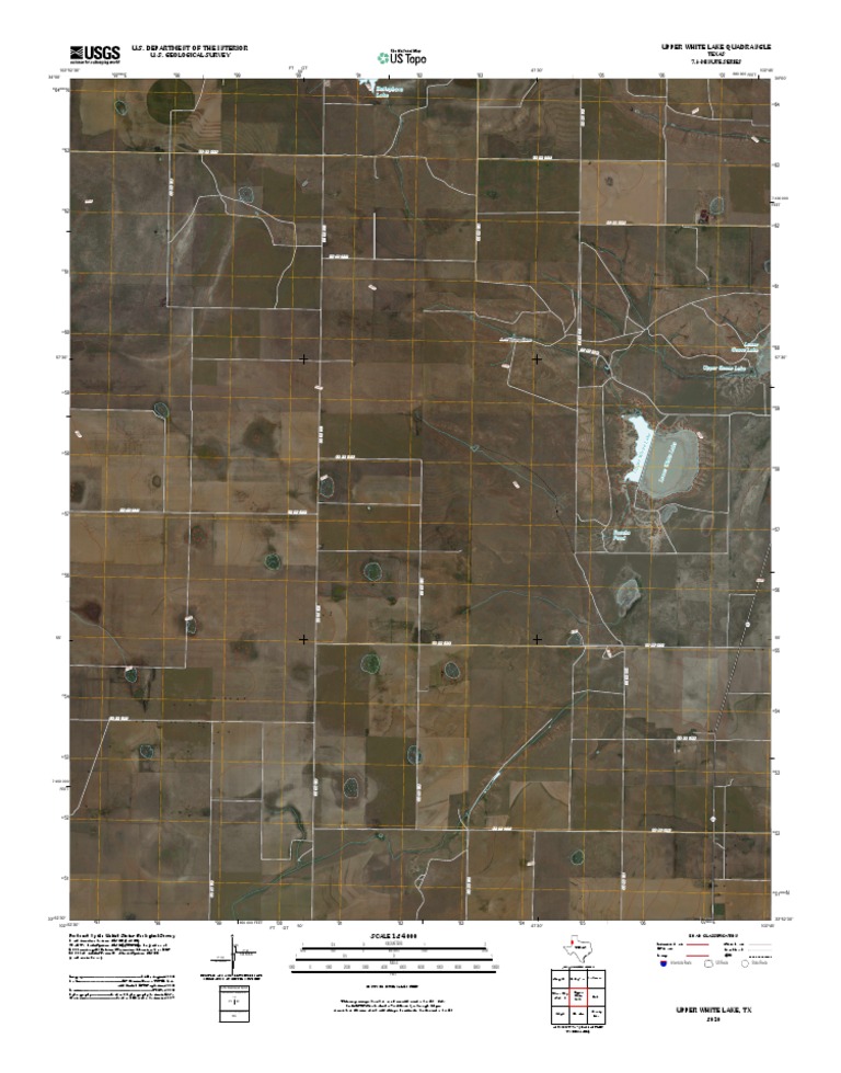 Topographic Map of Upper White Lake | PDF | United States Geological ...