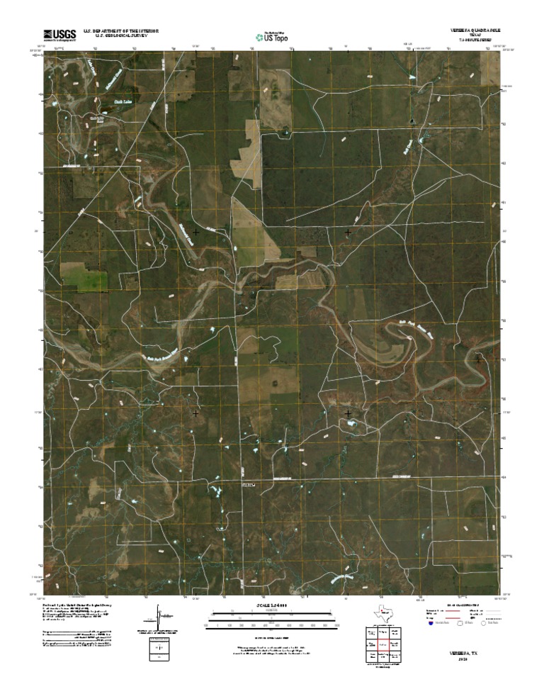 Topographic Map of Verbena | PDF