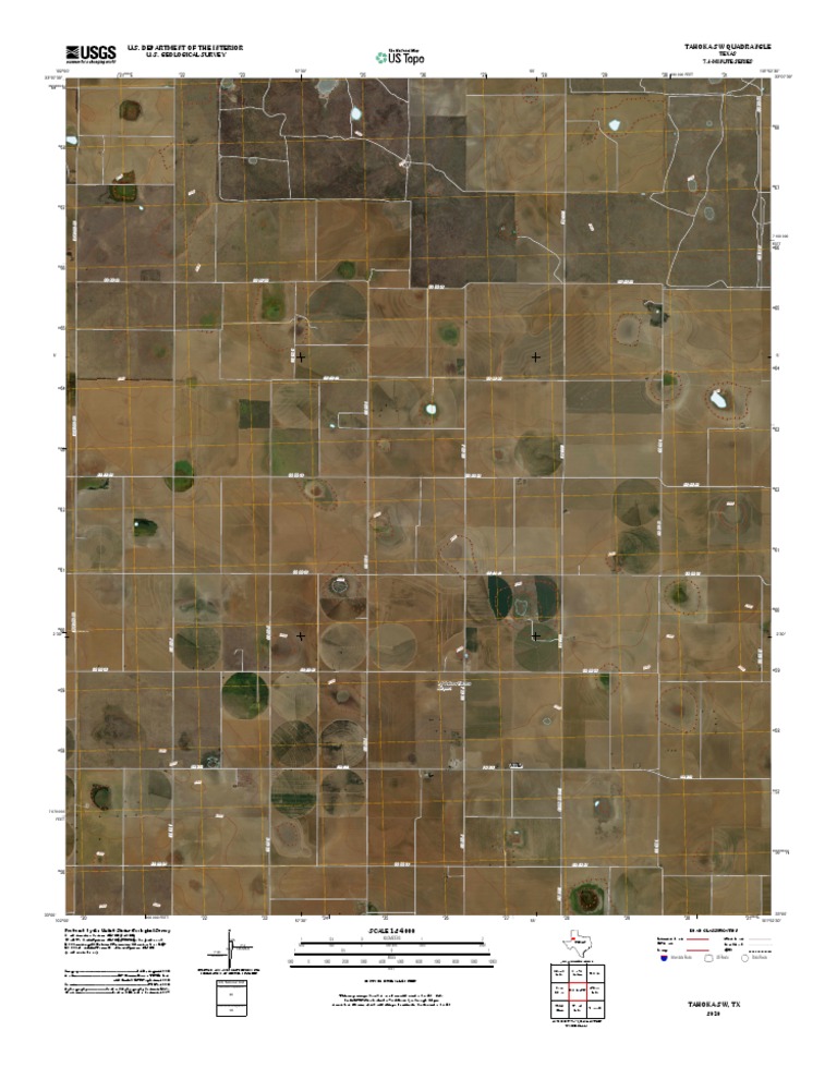 Topographic Map of Tahoka SW | PDF | United States Geological Survey ...
