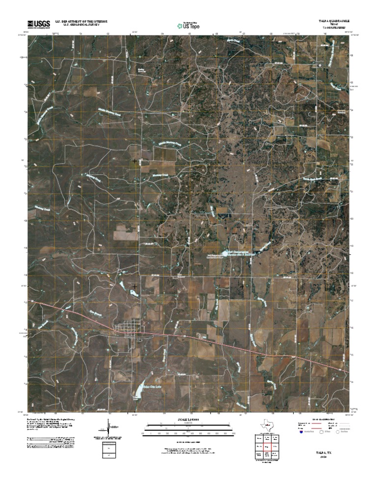 Topographic Map of Talpa | PDF | United States Geological Survey ...