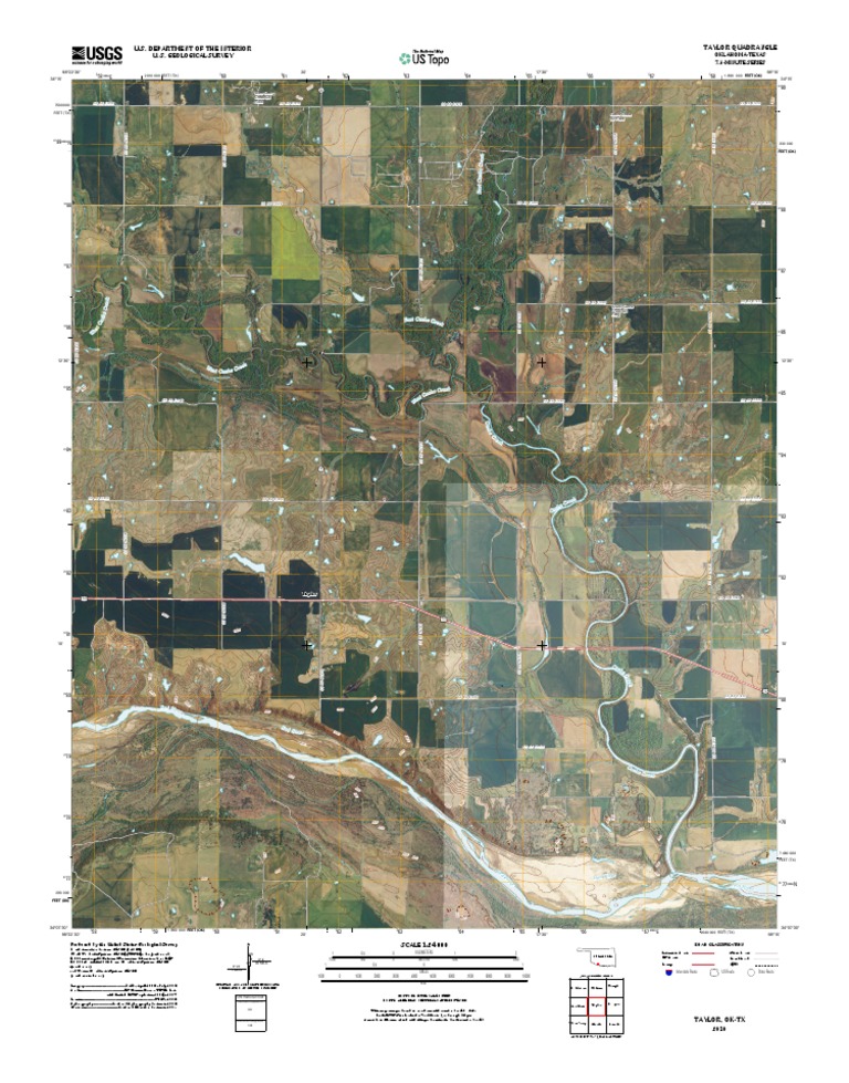 Topographic Map of Taylor | Download Free PDF | United States ...