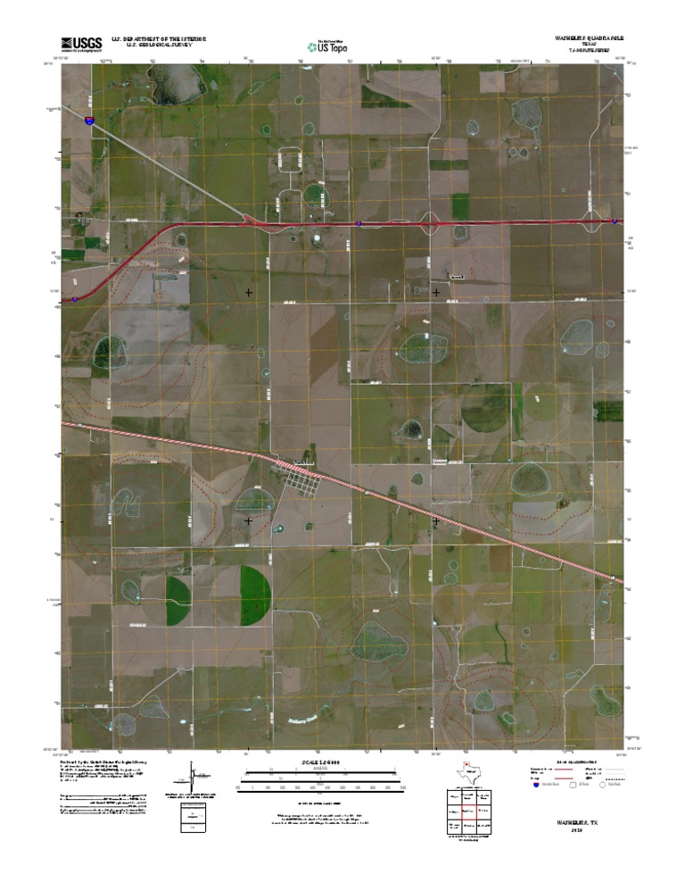 Topographic Map of Washburn | PDF