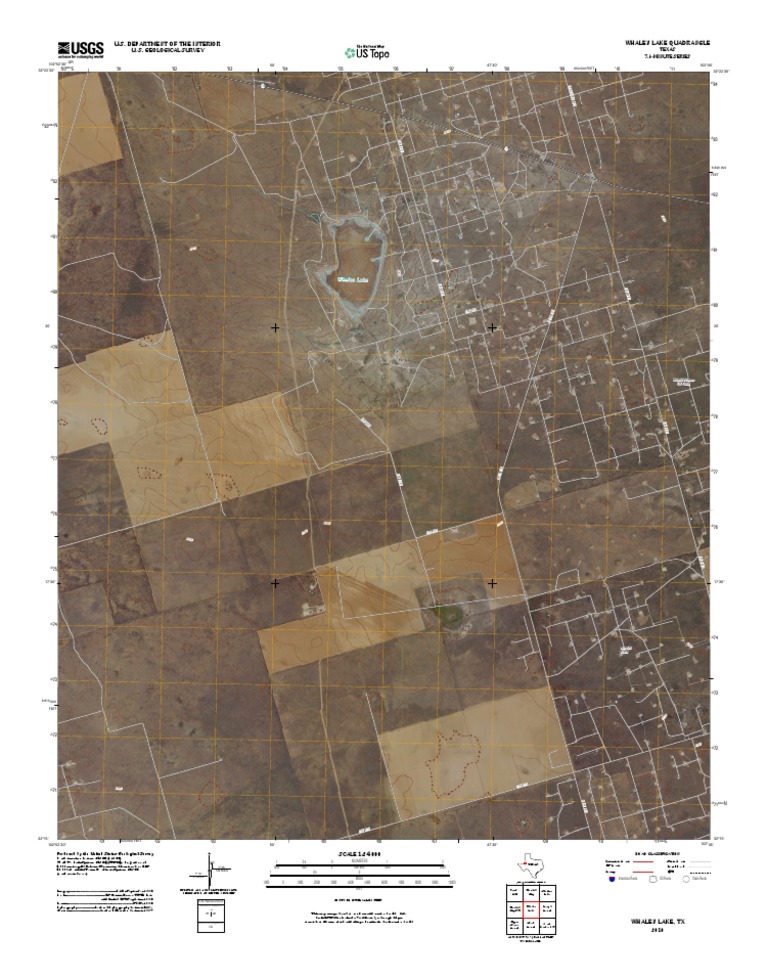Topographic Map of Whalen Lake | PDF