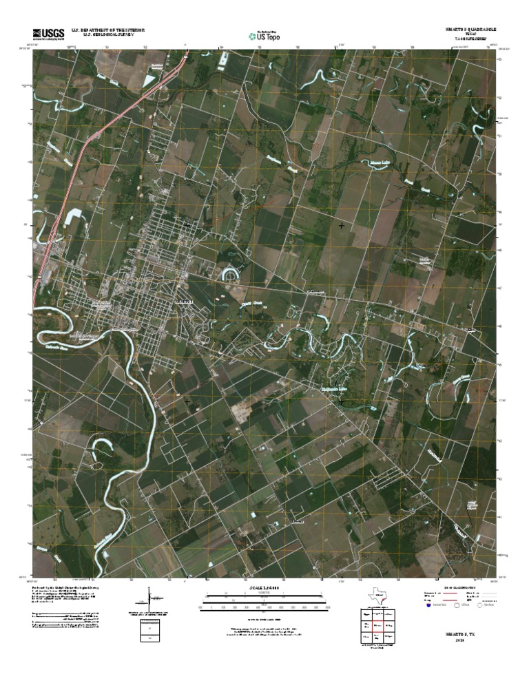 Topographic Map of Wharton | PDF | United States Geological Survey ...