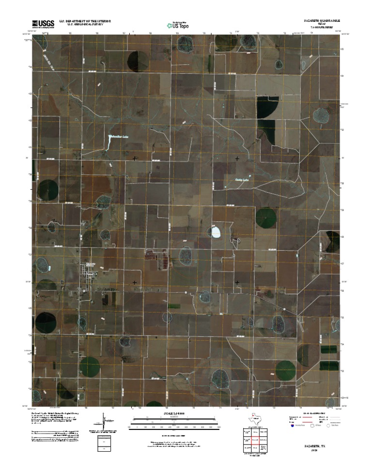 Topographic Map of Nazareth | PDF | United States Geological Survey ...