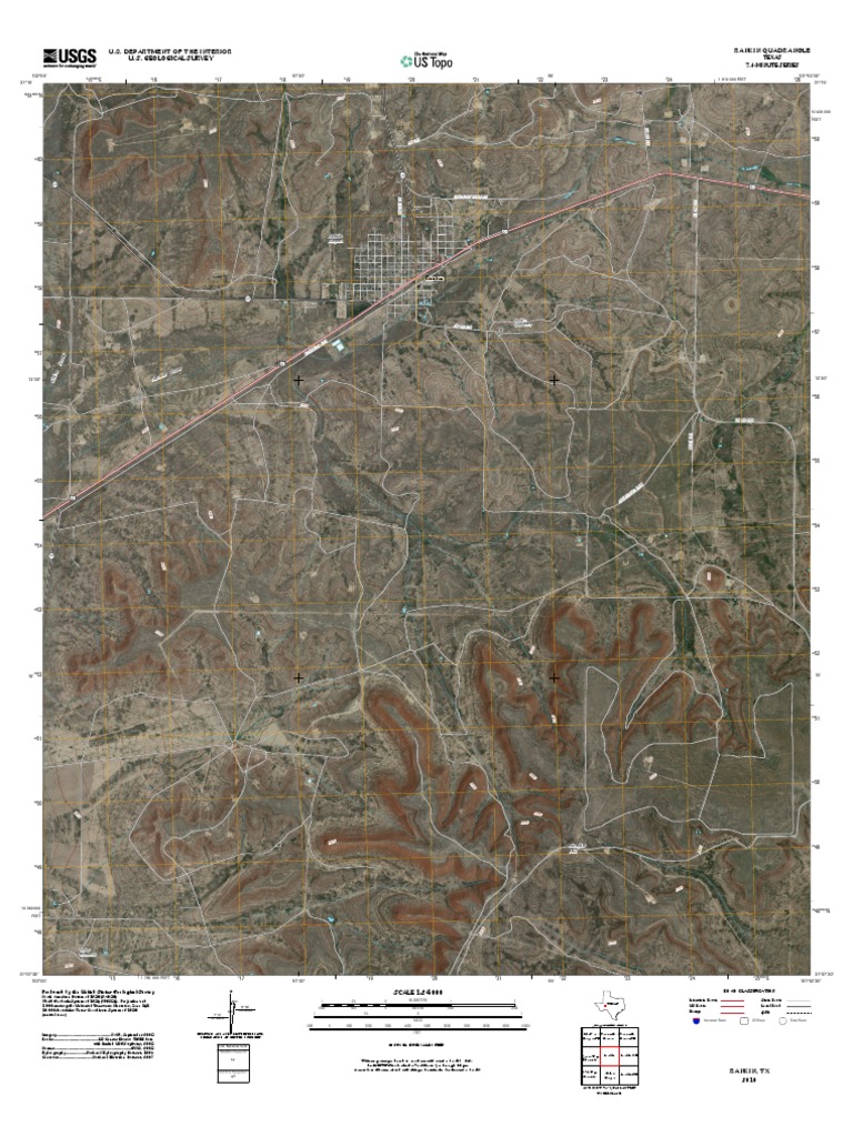 Topographic Map of Rankin | PDF