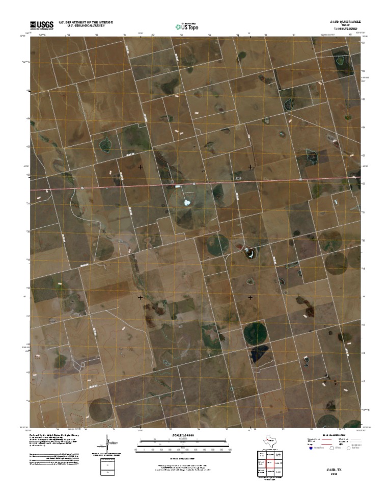 Topographic Map of Sand | PDF