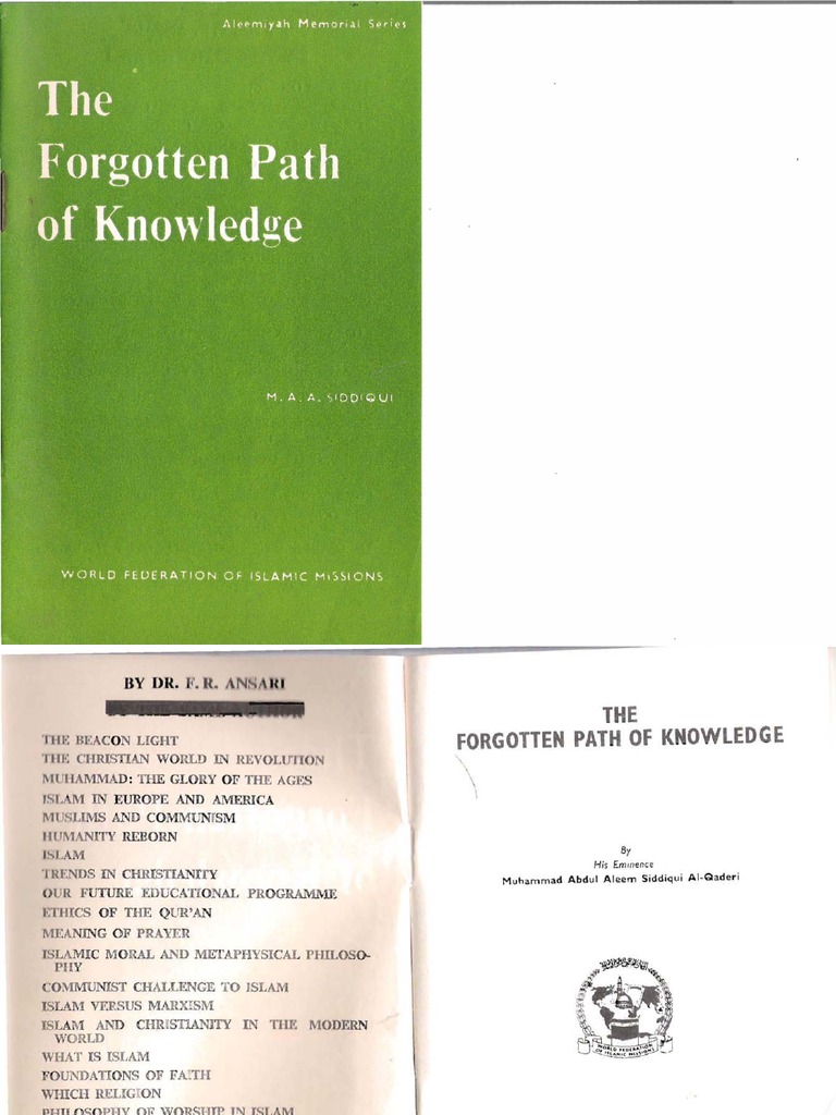 Islamic Knowledge & Spirituality | PDF