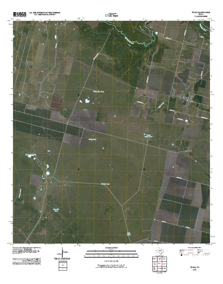 Topographic Map of Tivoli | PDF