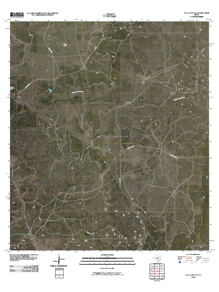 Topographic Map of Ray Lake NW | PDF