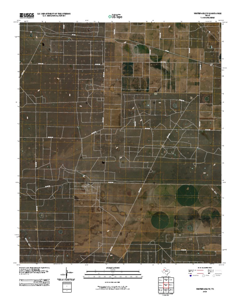 Topographic Map of Whiteface SW | PDF | United States Geological Survey ...