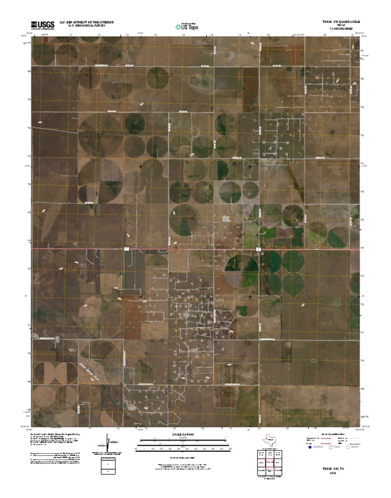 Topographic Map of Tokio NW | PDF | Cartography | Geomatics