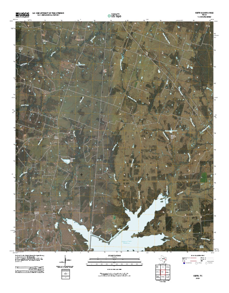 Topographic Map of Keith | PDF | United States Geological Survey ...