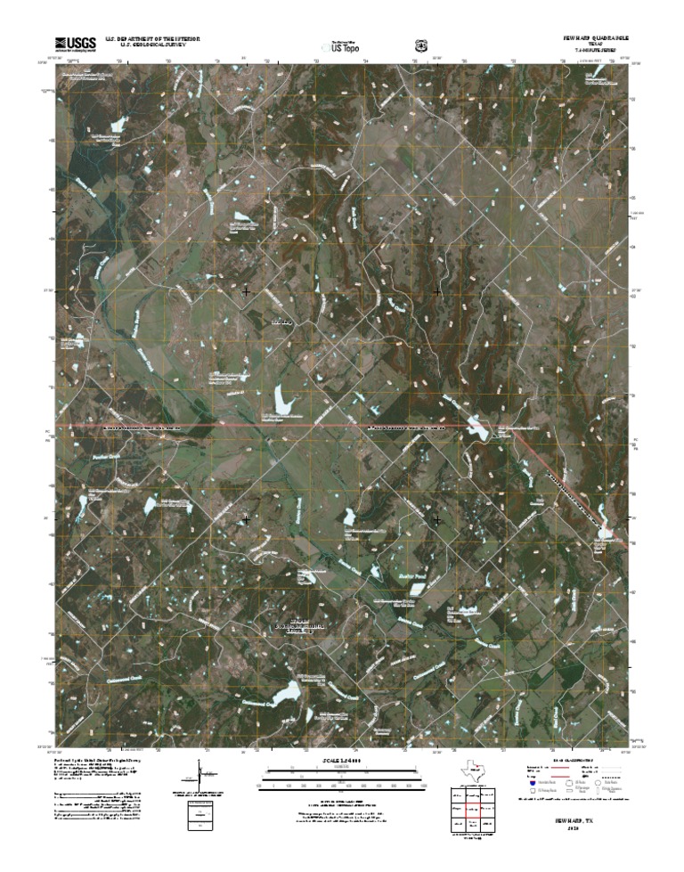 New Harp Texas 7.5-Minute Map | PDF | Home & Garden
