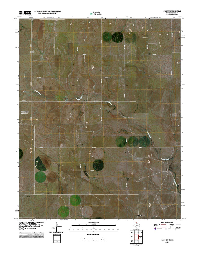 Topographic Map of Magoun | PDF