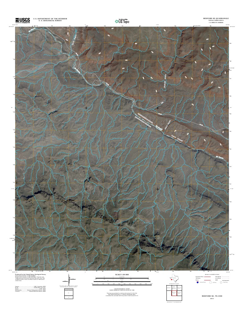 Topographic Map of Redford SE | PDF | United States Geological Survey ...