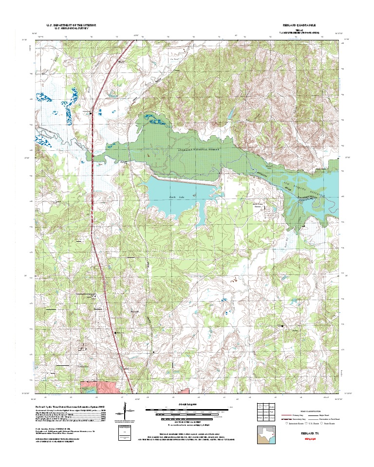 Topographic Map of Redland, Texas | PDF | Navigation | Geographic Data ...
