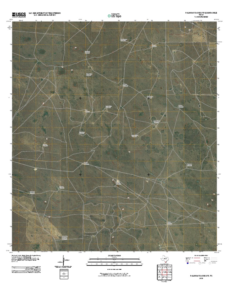Palomas Ranch SW Quadrangle Map | PDF | Home & Garden