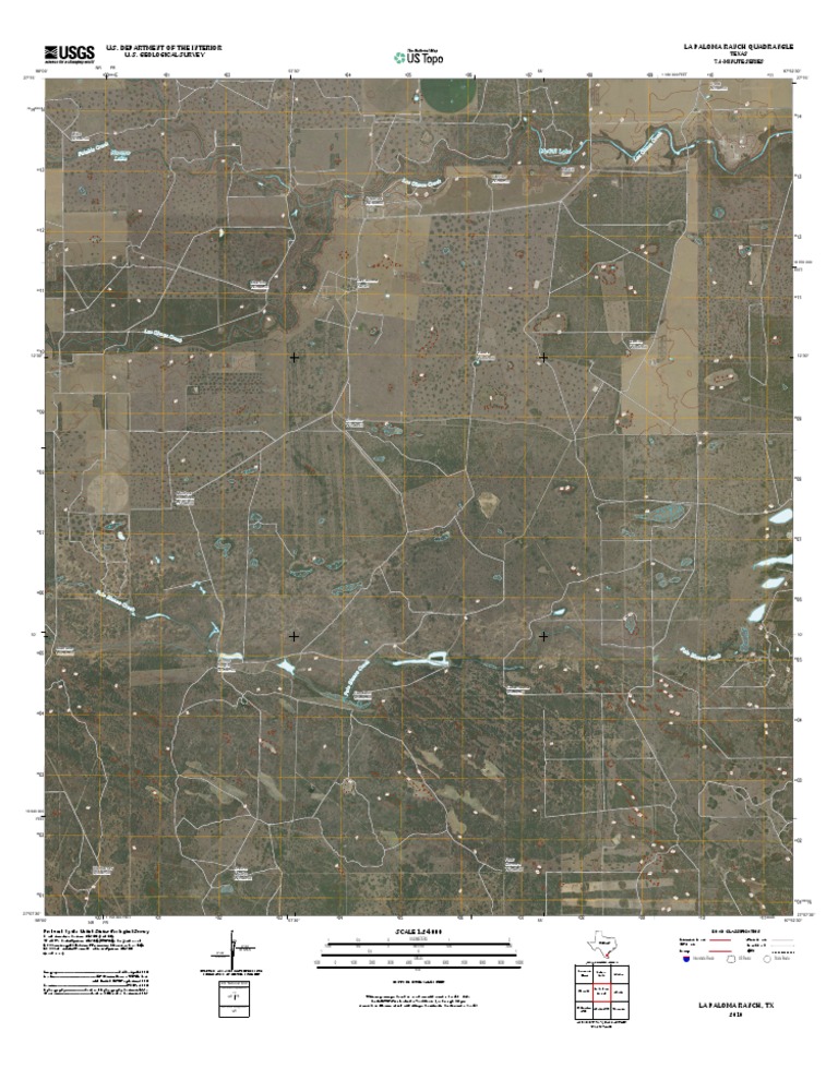 Topographic Map of La Paloma Ranch | PDF | Home & Garden | Technology ...