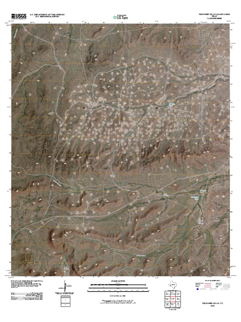 Topographic Map of Reininger Draw | PDF | Geomatics | United States ...