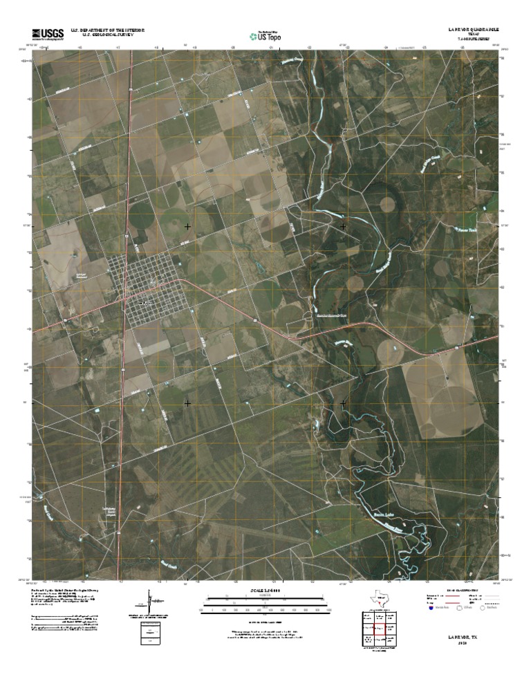 Topographic Map of La Pryor | PDF | United States Geological Survey ...