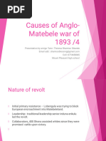 Lobengula: King of the Ndebele | PDF | History