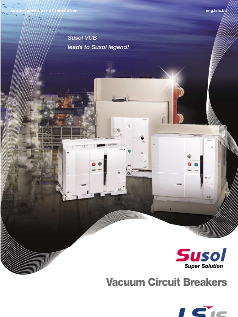 Susol VCB: High Capacity Circuit Breakers | PDF | Mains Electricity ...