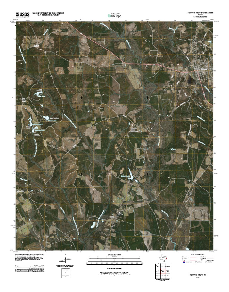 Topographic Map of Newton West | PDF | United States Geological Survey ...